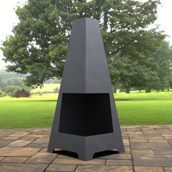 Pyramid Rocket Chiminea - Flame Innovation